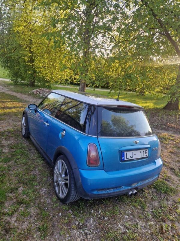MINI cooper-s 2004 in Riga, with an engine capacity of 1.60 L and mileage of 218 thousand km for 3150 €, photo 4 on AUTOMOTO.COM.LV