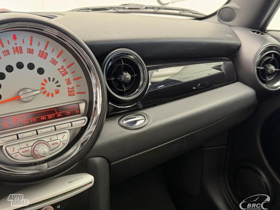 Мини Купер С 2009 в Авиженяй, объемом двигателя 1.60 л и пробегом 187 тыс. км за 3290 €, фото 21 на AUTOMOTO.COM.LV