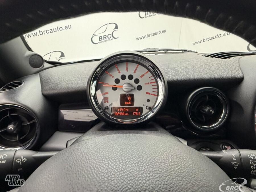 Мини Купер С 2009 в Авиженяй, объемом двигателя 1.60 л и пробегом 187 тыс. км за 3290 €, фото 25 на AUTOMOTO.COM.LV