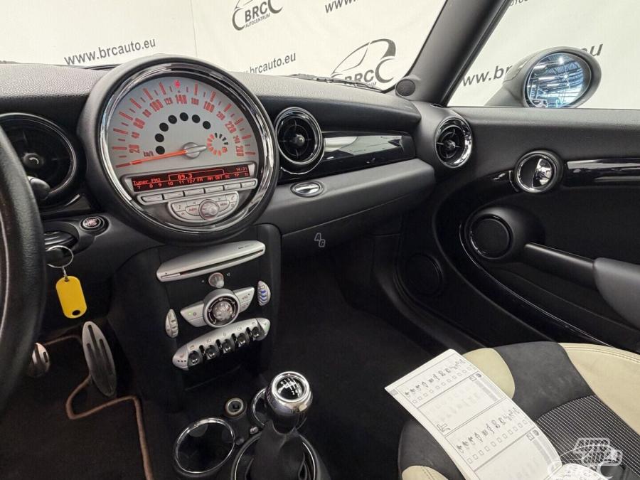 Мини Купер С 2009 в Авиженяй, объемом двигателя 1.60 л и пробегом 187 тыс. км за 3290 €, фото 36 на AUTOMOTO.COM.LV