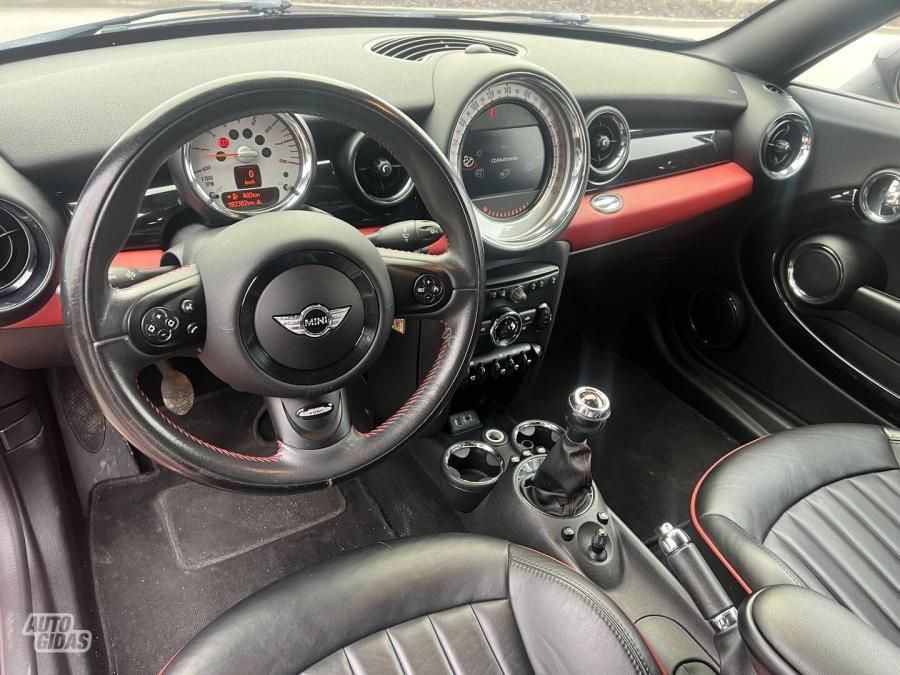 MINI cooper-s 2012 in Taurage, with an engine capacity of 1.60 L and mileage of 182 thousand km for 8100 €, photo 16 on AUTOMOTO.COM.LV
