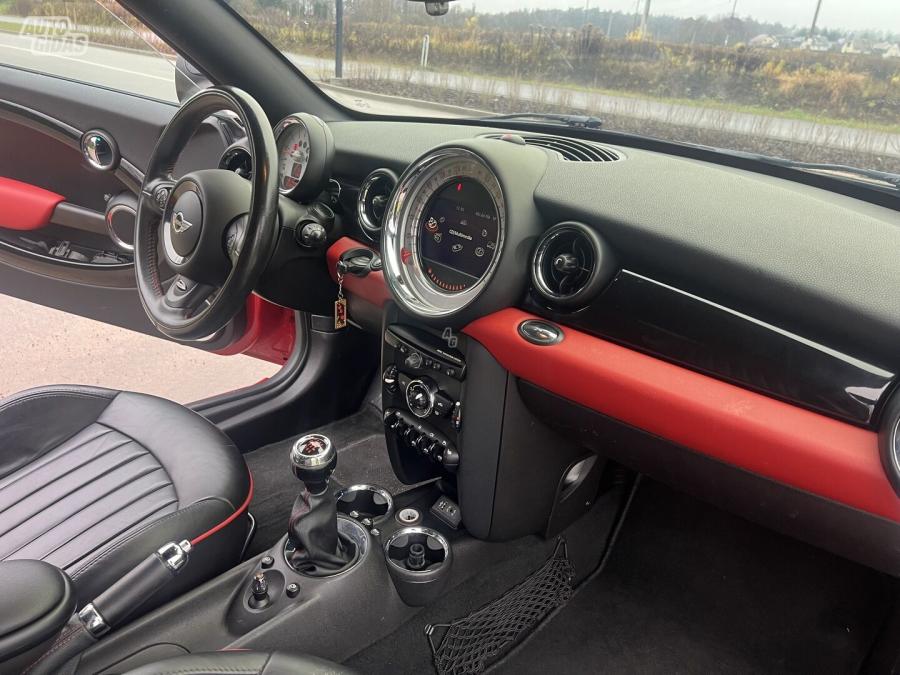 MINI cooper-s 2012 in Taurage, with an engine capacity of 1.60 L and mileage of 182 thousand km for 8100 €, photo 19 on AUTOMOTO.COM.LV