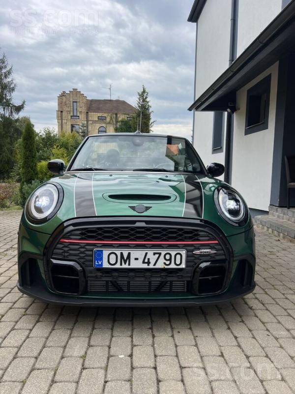 Zaļš MINI cooper-s 2024 Ogre, ar dzinēja tilpumu 2.00 L un nobraukumu 27 tūkst. km par 27000 €, foto 1 vietnē AUTOMOTO.COM.LV