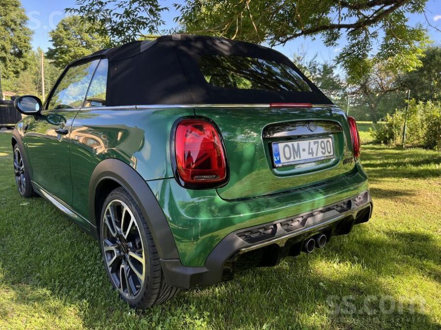 Zaļš MINI cooper-s 2024 Ogre, ar dzinēja tilpumu 2.00 L un nobraukumu 27 tūkst. km par 27000 €, foto 4 vietnē AUTOMOTO.COM.LV