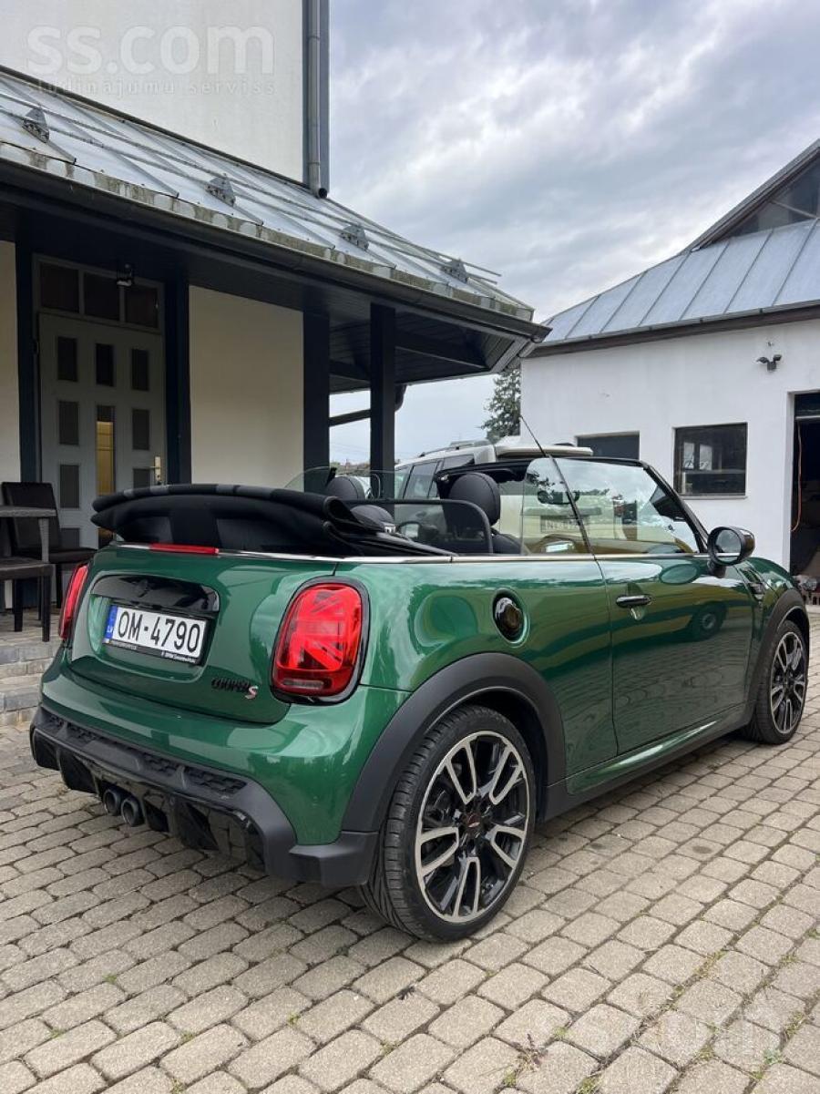 Zaļš MINI cooper-s 2024 Ogre, ar dzinēja tilpumu 2.00 L un nobraukumu 27 tūkst. km par 27000 €, foto 7 vietnē AUTOMOTO.COM.LV