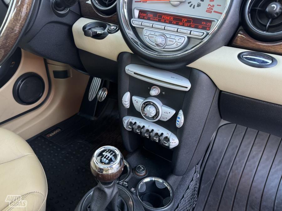 Зеленый Мини Купер С 2008 в Вильнюс, объемом двигателя 1.60 л и пробегом 141 тыс. км за 4500 €, фото 22 на AUTOMOTO.COM.LV