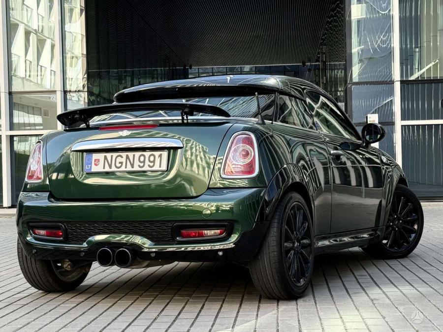 Zaļš MINI cooper-s 2012 Viļņa, ar dzinēja tilpumu 1.60 L un nobraukumu 150 tūkst. km par 5990 €, foto 6 vietnē AUTOMOTO.COM.LV