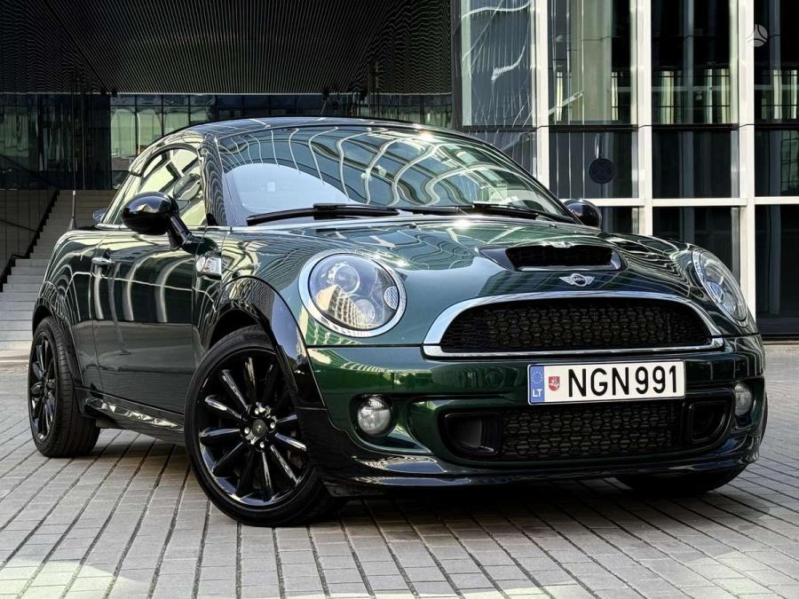 Zaļš MINI cooper-s 2012 Viļņa, ar dzinēja tilpumu 1.60 L un nobraukumu 150 tūkst. km par 5990 €, foto 9 vietnē AUTOMOTO.COM.LV