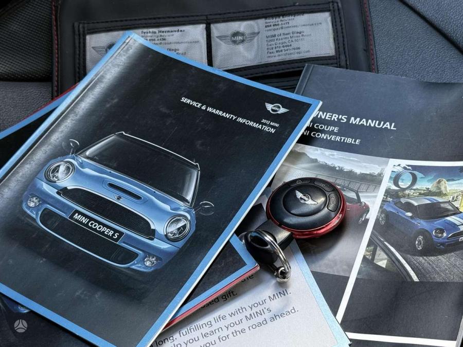 Zaļš MINI cooper-s 2012 Viļņa, ar dzinēja tilpumu 1.60 L un nobraukumu 150 tūkst. km par 5990 €, foto 29 vietnē AUTOMOTO.COM.LV