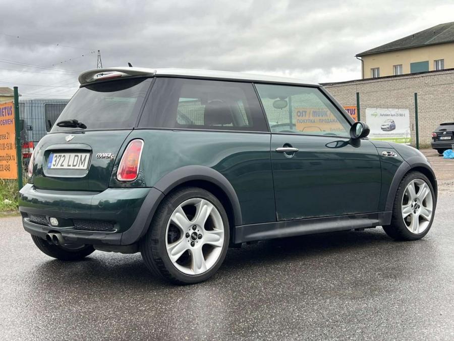 Zaļš MINI cooper-s 2004 Narva, ar dzinēja tilpumu 1.60 L un nobraukumu 220 tūkst. km par 2499 €, foto 19 vietnē AUTOMOTO.COM.LV