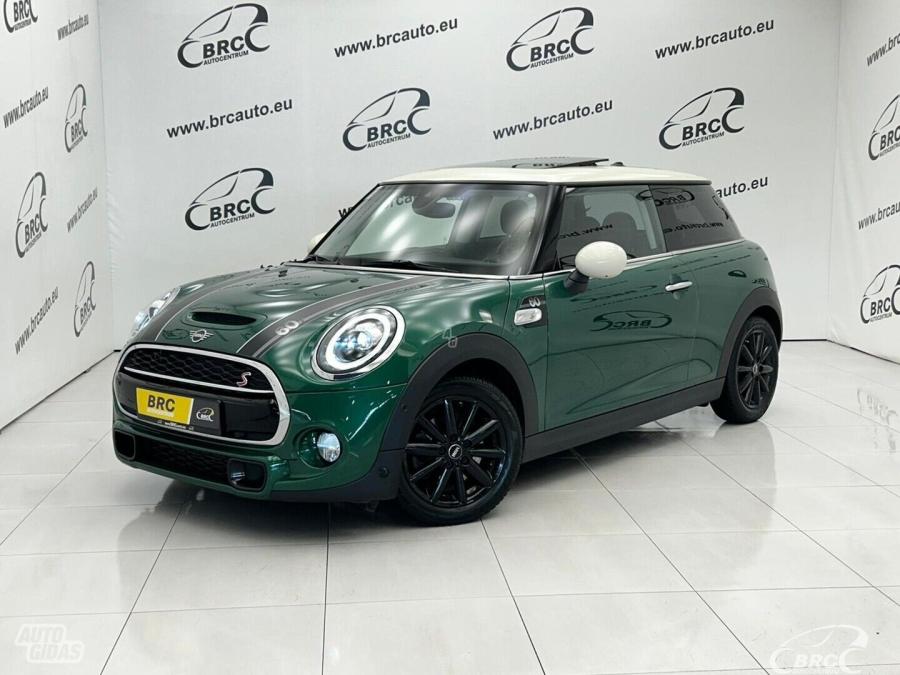 Green MINI cooper-s 2019 in Avizieniai, with an engine capacity of 2.00 L and mileage of 59 thousand km for 19900 €, photo 1 on AUTOMOTO.COM.LV