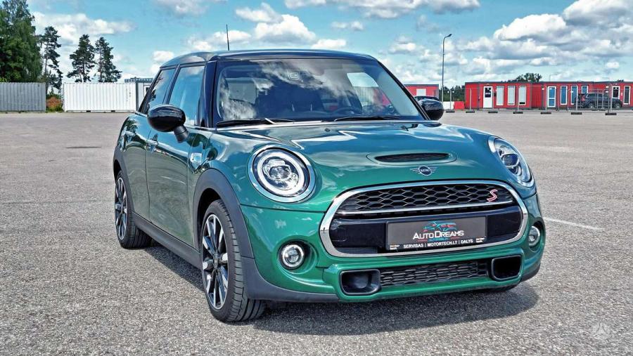 Zaļš MINI cooper-s 2020 Viļņa, ar dzinēja tilpumu 1.99 L un nobraukumu 57 tūkst. km par 21700 €, foto 4 vietnē AUTOMOTO.COM.LV