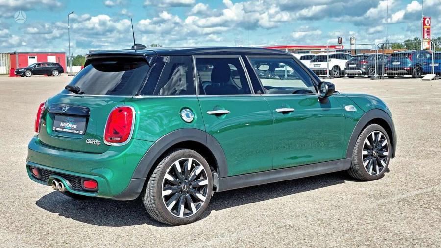 Zaļš MINI cooper-s 2020 Viļņa, ar dzinēja tilpumu 1.99 L un nobraukumu 57 tūkst. km par 21700 €, foto 14 vietnē AUTOMOTO.COM.LV