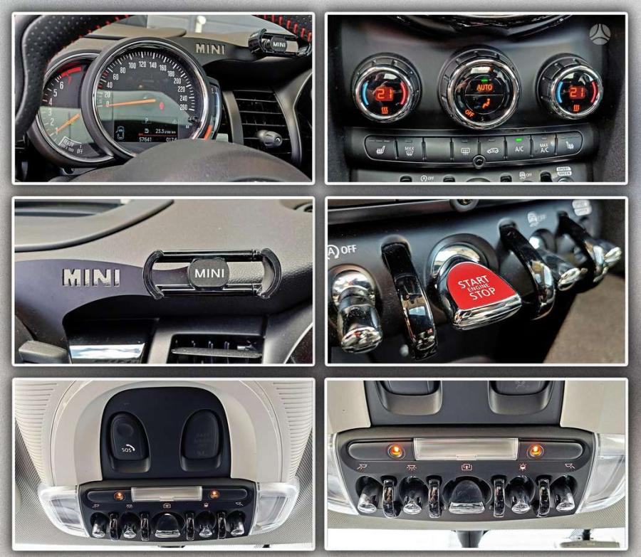Zaļš MINI cooper-s 2020 Viļņa, ar dzinēja tilpumu 1.99 L un nobraukumu 57 tūkst. km par 21700 €, foto 29 vietnē AUTOMOTO.COM.LV