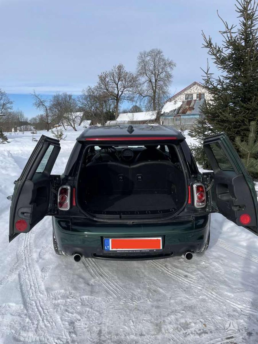 Green MINI cooper-s 2012 in Vilnius, with an engine capacity of 1.60 L and mileage of 108 thousand km for 4750 €, photo 5 on AUTOMOTO.COM.LV