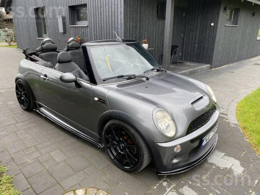 Pelēks MINI cooper-s 2005 Rīga, ar dzinēja tilpumu 1.60 L un nobraukumu 198 tūkst. km par 3900 €, foto 1 vietnē AUTOMOTO.COM.LV
