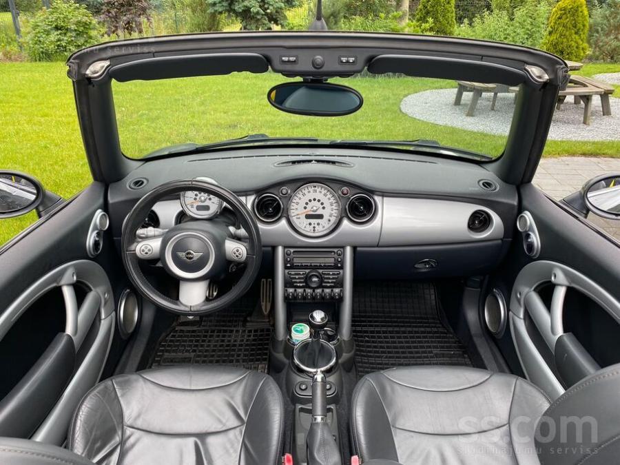 Pelēks MINI cooper-s 2005 Rīga, ar dzinēja tilpumu 1.60 L un nobraukumu 198 tūkst. km par 3900 €, foto 9 vietnē AUTOMOTO.COM.LV