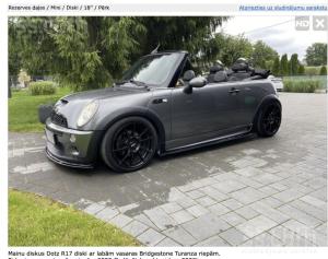 Pelēks MINI cooper-s 2005 Rīga, ar dzinēja tilpumu 1.60 L un nobraukumu 198 tūkst. km par 3900 €, foto 16 vietnē AUTOMOTO.COM.LV