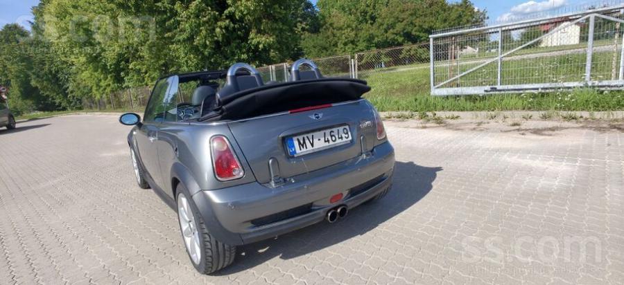 Grey MINI cooper-s 2008 in Saldus, with an engine capacity of 1.60 L and mileage of 154 thousand km for 5800 €, photo 5 on AUTOMOTO.COM.LV