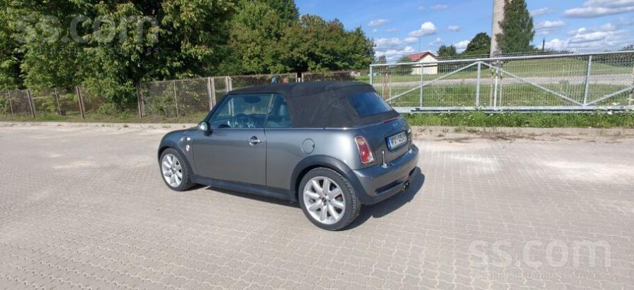 Grey MINI cooper-s 2008 in Saldus, with an engine capacity of 1.60 L and mileage of 154 thousand km for 5800 €, photo 7 on AUTOMOTO.COM.LV