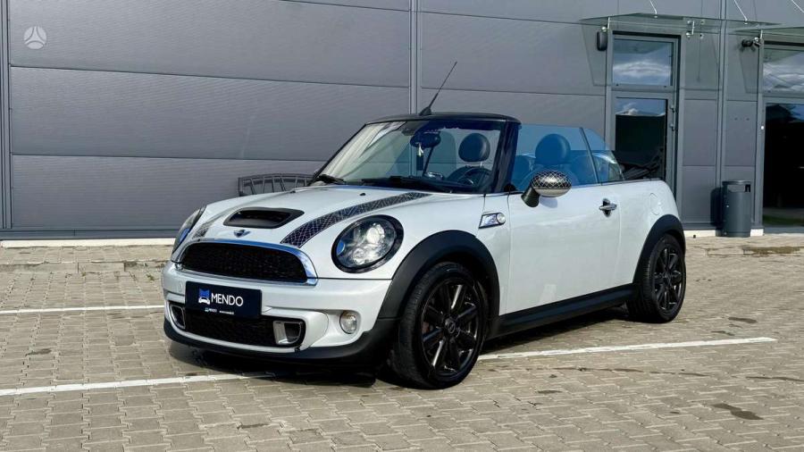 Grey MINI cooper-s 2013 in Vilnius, with an engine capacity of 1.60 L and mileage of 160 thousand km for 5990 €, photo 1 on AUTOMOTO.COM.LV
