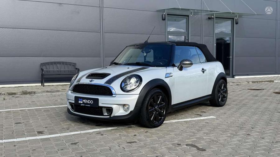 Grey MINI cooper-s 2013 in Vilnius, with an engine capacity of 1.60 L and mileage of 160 thousand km for 5990 €, photo 11 on AUTOMOTO.COM.LV