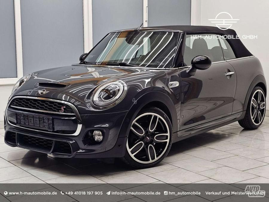 Grey MINI cooper-s 2017 in Kaunas, with an engine capacity of 2.00 L and mileage of 51 thousand km for 22349 €, photo 1 on AUTOMOTO.COM.LV