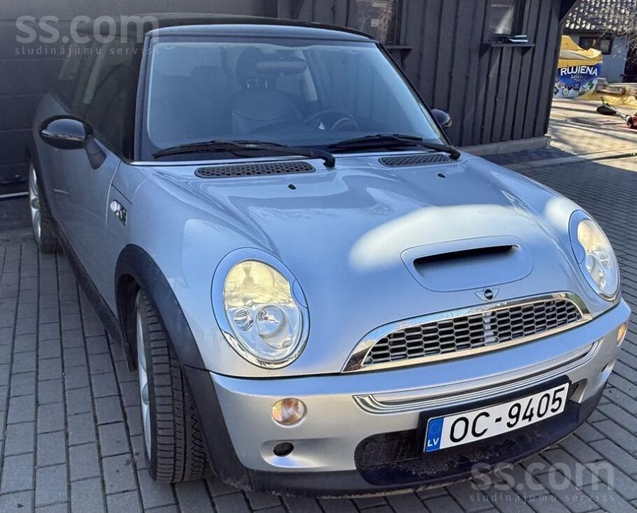 Pelēks MINI cooper-s 2002 Limbaži, ar dzinēja tilpumu 1.60 L un nobraukumu 242 tūkst. km par 4000 €, foto 3 vietnē AUTOMOTO.COM.LV
