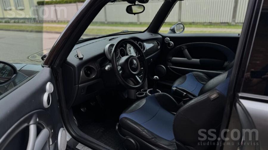 Pelēks MINI cooper-s 2004 Rīga, ar dzinēja tilpumu 1.60 L un nobraukumu 158 tūkst. km par 3200 €, foto 10 vietnē AUTOMOTO.COM.LV