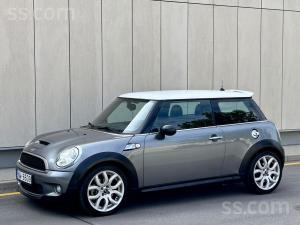 Grey MINI cooper-s 2007 in Riga, with an engine capacity of 1.60 L and mileage of 262 thousand km for 3390 €, photo 3 on AUTOMOTO.COM.LV