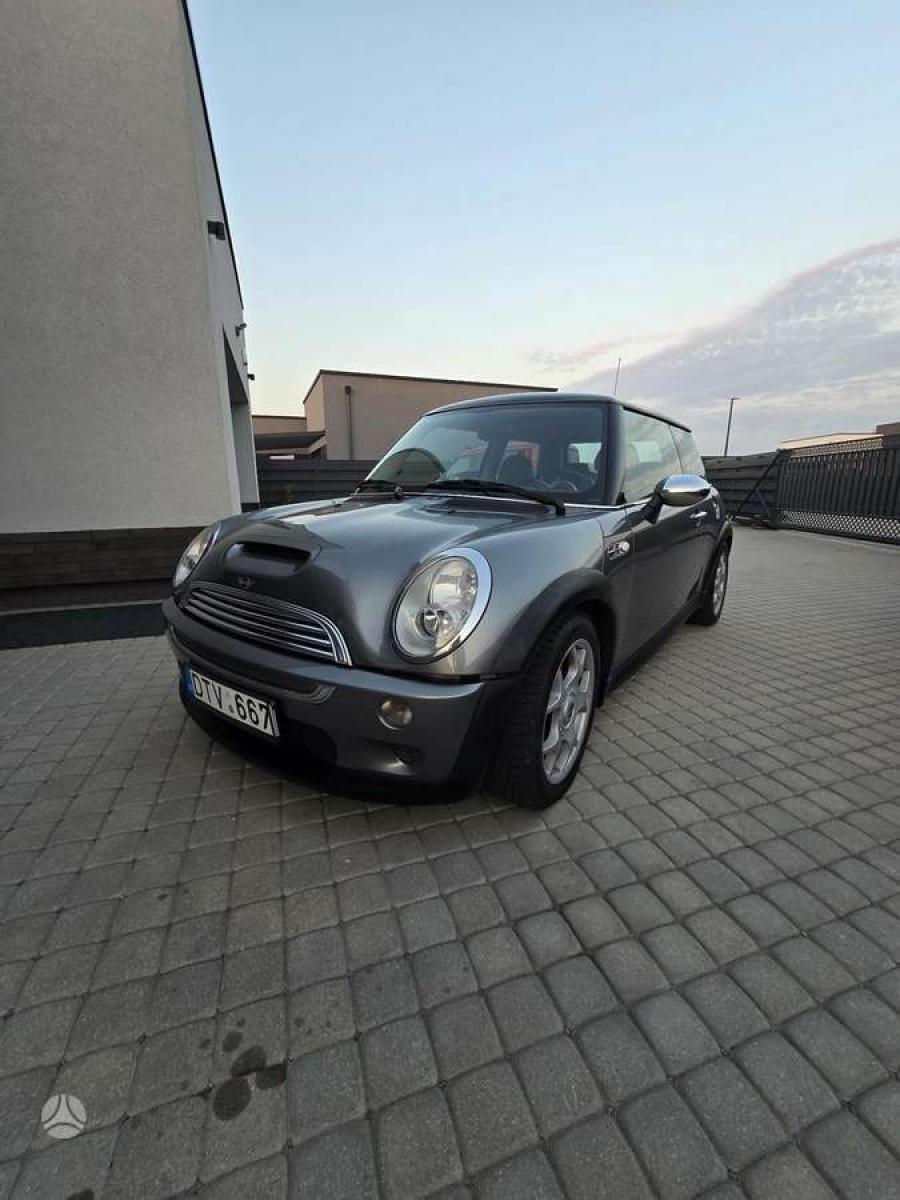 Pelēks MINI cooper-s 2008 Klaipėda, ar dzinēja tilpumu 1.60 L un nobraukumu 261 tūkst. km par 2500 €, foto 4 vietnē AUTOMOTO.COM.LV