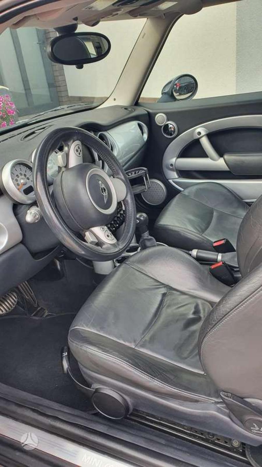 Pelēks MINI cooper-s 2008 Klaipėda, ar dzinēja tilpumu 1.60 L un nobraukumu 261 tūkst. km par 2500 €, foto 9 vietnē AUTOMOTO.COM.LV
