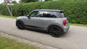 Grey MINI cooper-s 2023 in Vilnius, with an engine capacity of 2.00 L and mileage of 55 thousand km for 25500 €, photo 11 on AUTOMOTO.COM.LV