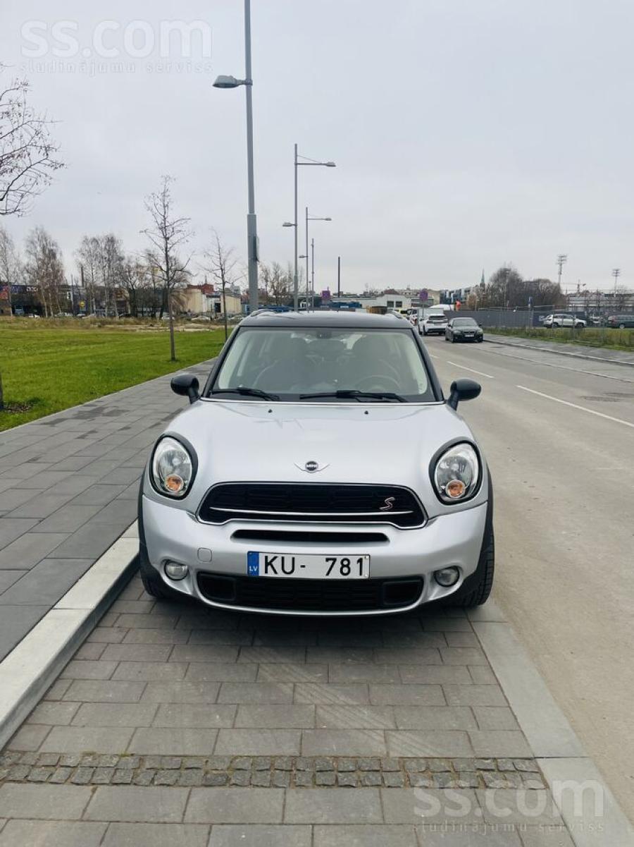 Grey MINI cooper-s 2013 in Riga, with an engine capacity of 1.60 L and mileage of 144 thousand km for 6900 €, photo 6 on AUTOMOTO.COM.LV