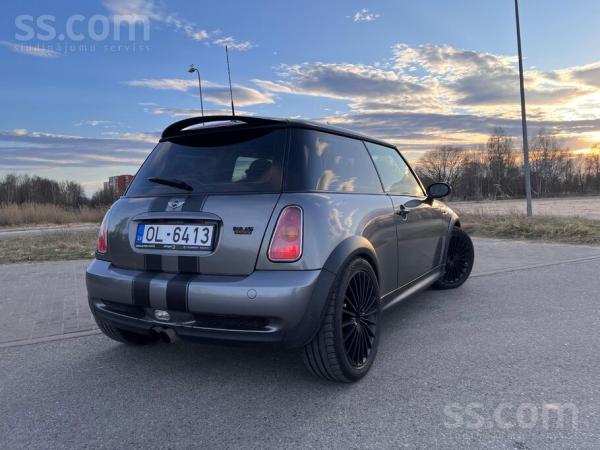 Grey MINI cooper-s 2004 in Riga, with an engine capacity of 1.60 L and mileage of 149 thousand km for 2000 €, photo 3 on AUTOMOTO.COM.LV