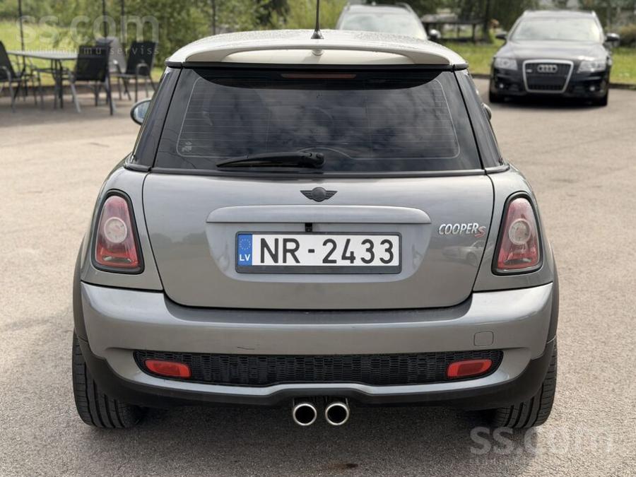 Grey MINI cooper-s 2007 in Ogre, with an engine capacity of 1.60 L and mileage of 234 thousand km for 5800 €, photo 6 on AUTOMOTO.COM.LV