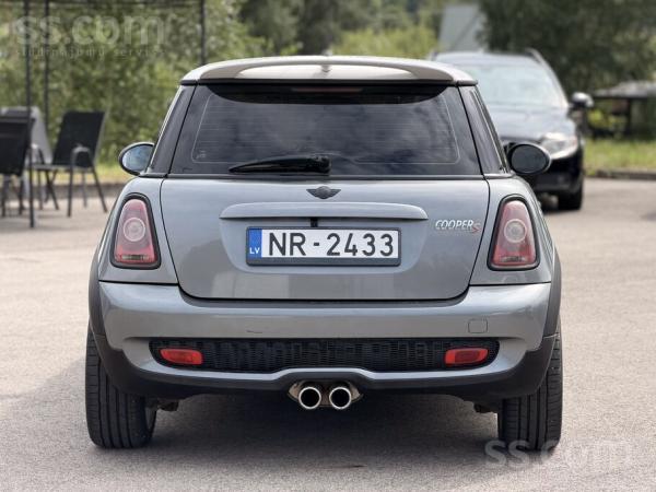 Grey MINI cooper-s 2007 in Ogre, with an engine capacity of 1.60 L and mileage of 234 thousand km for 5800 €, photo 10 on AUTOMOTO.COM.LV