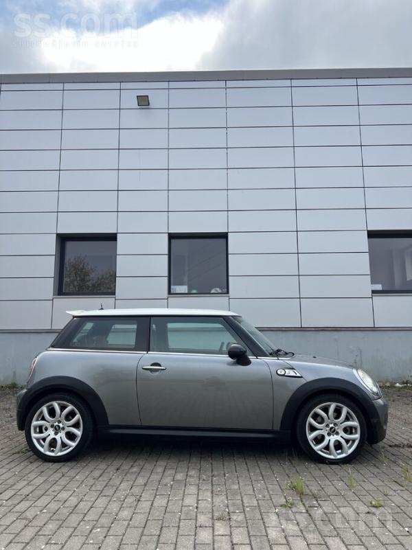 Grey MINI cooper-s 2007 in Tukums, with an engine capacity of 1.60 L and mileage of 264 thousand km for 3150 €, photo 9 on AUTOMOTO.COM.LV