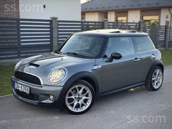 Pelēks MINI cooper-s 2008 Jelgava, ar dzinēja tilpumu 1.60 L un nobraukumu 169 tūkst. km par 5950 €, foto 1 vietnē AUTOMOTO.COM.LV