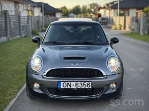 Grey MINI cooper-s 2008 in Jelgava, with an engine capacity of 1.60 L and mileage of 169 thousand km for 5950 €, photo 6 on AUTOMOTO.COM.LV