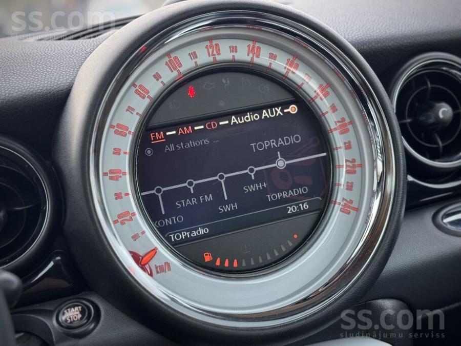 Grey MINI cooper-s 2008 in Jelgava, with an engine capacity of 1.60 L and mileage of 169 thousand km for 5950 €, photo 22 on AUTOMOTO.COM.LV