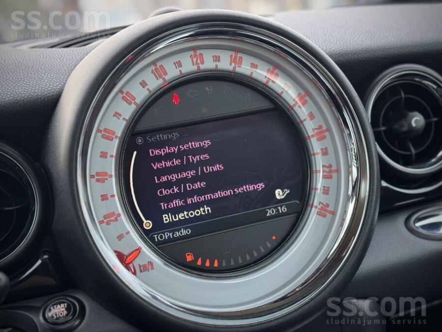 Grey MINI cooper-s 2008 in Jelgava, with an engine capacity of 1.60 L and mileage of 169 thousand km for 5950 €, photo 23 on AUTOMOTO.COM.LV