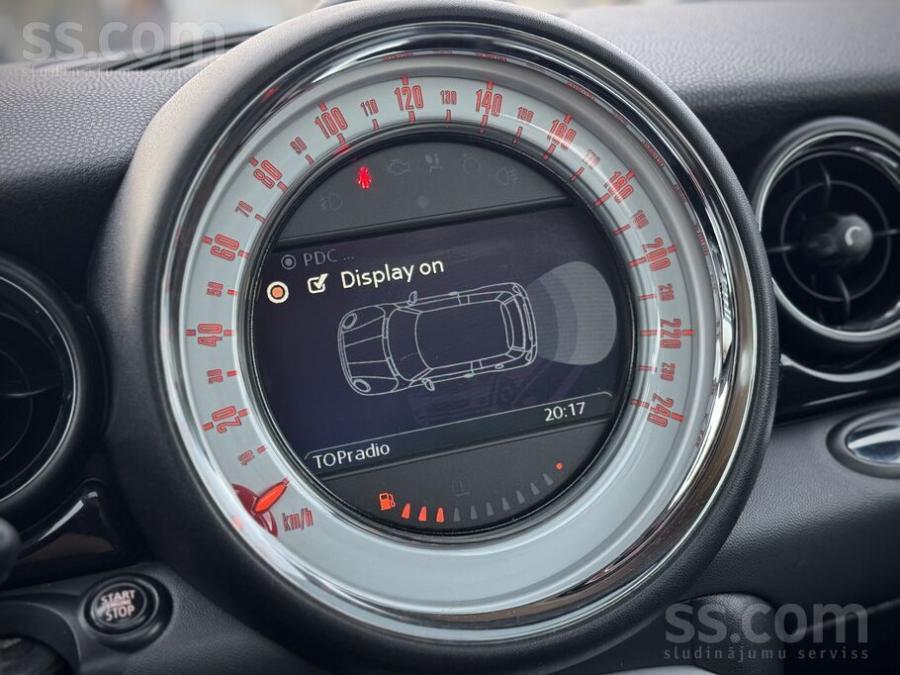 Grey MINI cooper-s 2008 in Jelgava, with an engine capacity of 1.60 L and mileage of 169 thousand km for 5950 €, photo 24 on AUTOMOTO.COM.LV