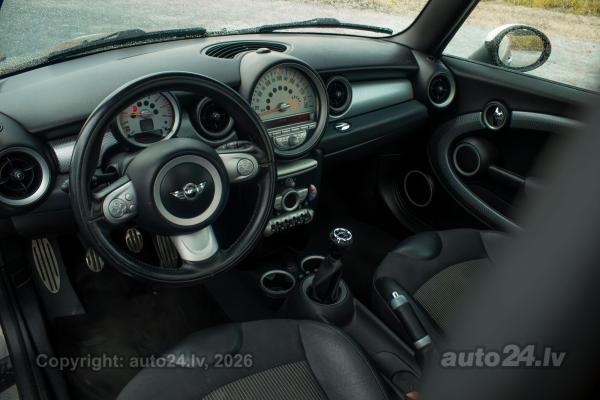 Grey MINI cooper-s 2009 in Tallinn, with an engine capacity of 1.60 L and mileage of 186 thousand km for 6700 €, photo 6 on AUTOMOTO.COM.LV