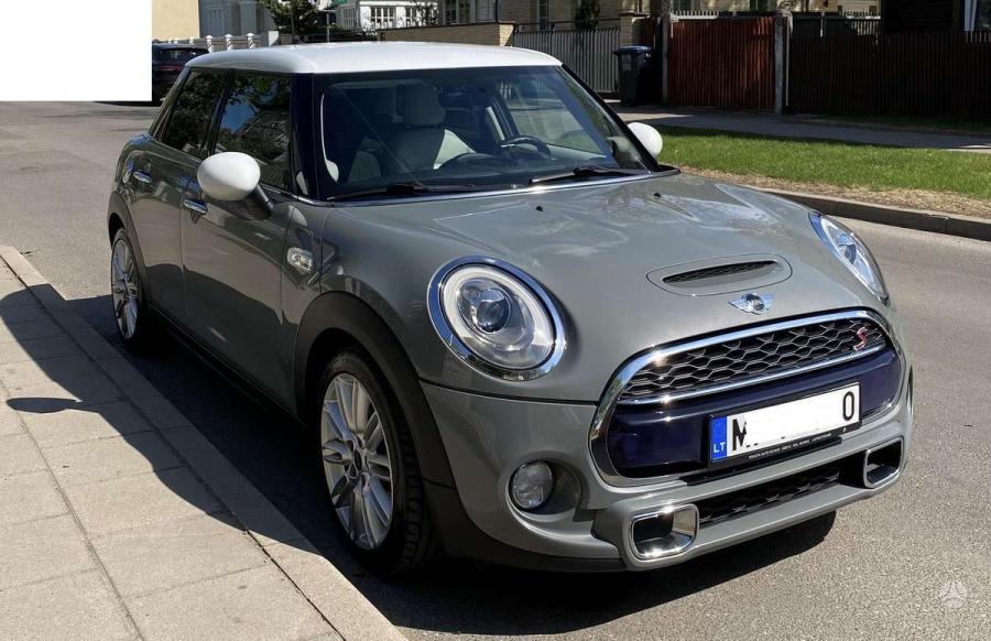 Grey MINI cooper-s 2014 in Vilnius, with an engine capacity of 2.00 L and mileage of 150 thousand km for 7900 €, photo 3 on AUTOMOTO.COM.LV