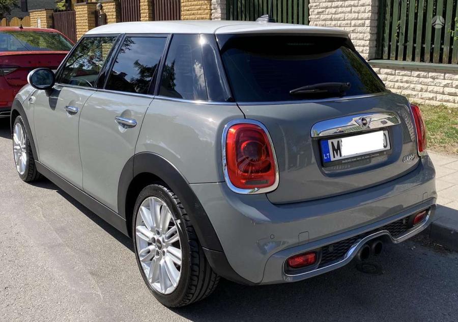 Grey MINI cooper-s 2014 in Vilnius, with an engine capacity of 2.00 L and mileage of 150 thousand km for 7900 €, photo 7 on AUTOMOTO.COM.LV