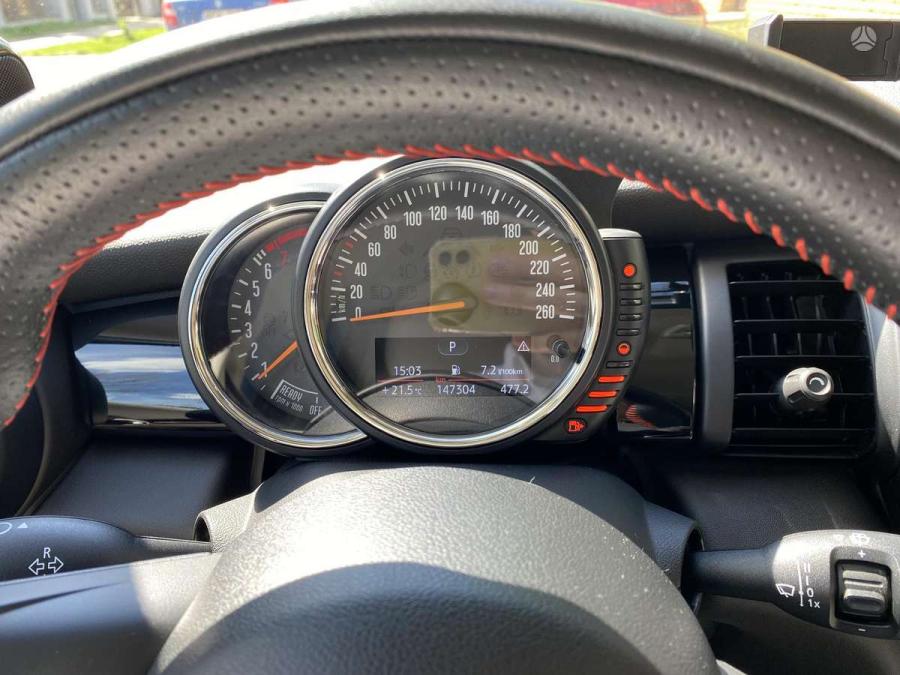 Grey MINI cooper-s 2014 in Vilnius, with an engine capacity of 2.00 L and mileage of 150 thousand km for 7900 €, photo 15 on AUTOMOTO.COM.LV