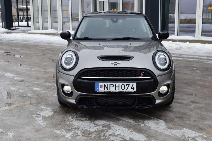 Grey MINI cooper-s 2020 in Vilnius, with an engine capacity of 2.00 L and mileage of 53 thousand km for 16700 €, photo 2 on AUTOMOTO.COM.LV