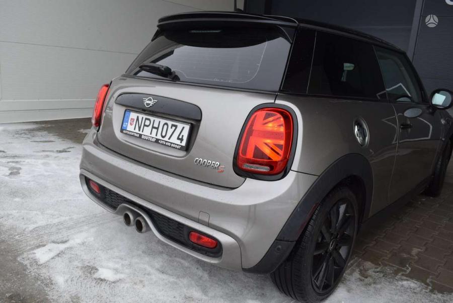 Grey MINI cooper-s 2020 in Vilnius, with an engine capacity of 2.00 L and mileage of 53 thousand km for 16700 €, photo 25 on AUTOMOTO.COM.LV