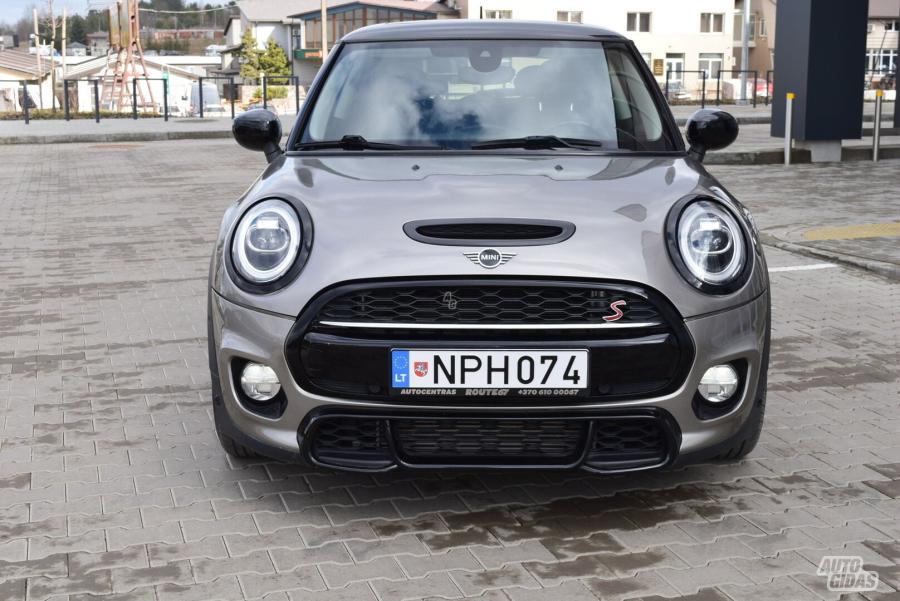 Grey MINI cooper-s 2020 in Vilnius, with an engine capacity of 2.00 L and mileage of 53 thousand km for 16700 €, photo 3 on AUTOMOTO.COM.LV